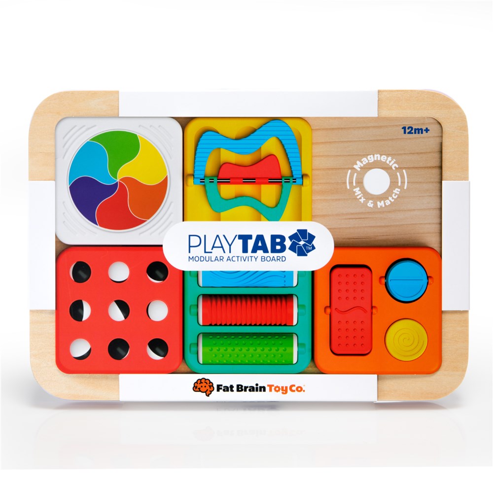 FAT BRAIN TOYS PLAYTAB MODULAR ACTIVITY BOARD - Tolly Toys