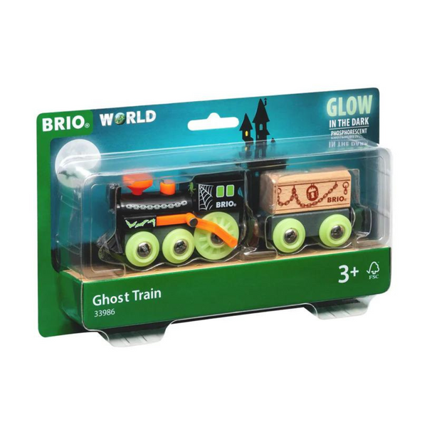 BRIO GHOST TRAIN GLOW IN THE DARK - Tolly Toys