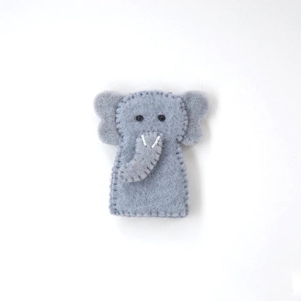 FELT FINGER PUPPETS ELEPHANT - Tolly Toys